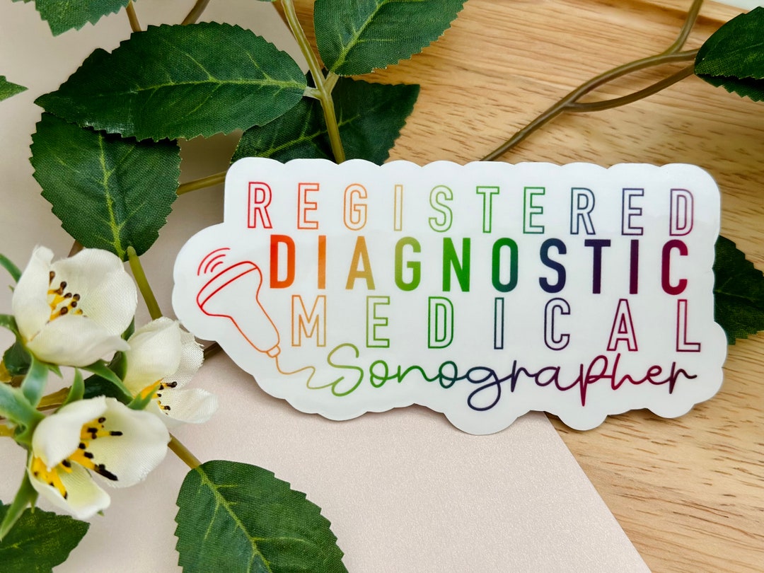 Registered Diagnostic Medical Sonographer RDMS Glossy Vinyl Sticker - Etsy