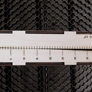 Laser Cutting & Engraving Ramp Test Digital Files, CO2 Lens Focal Depth ...