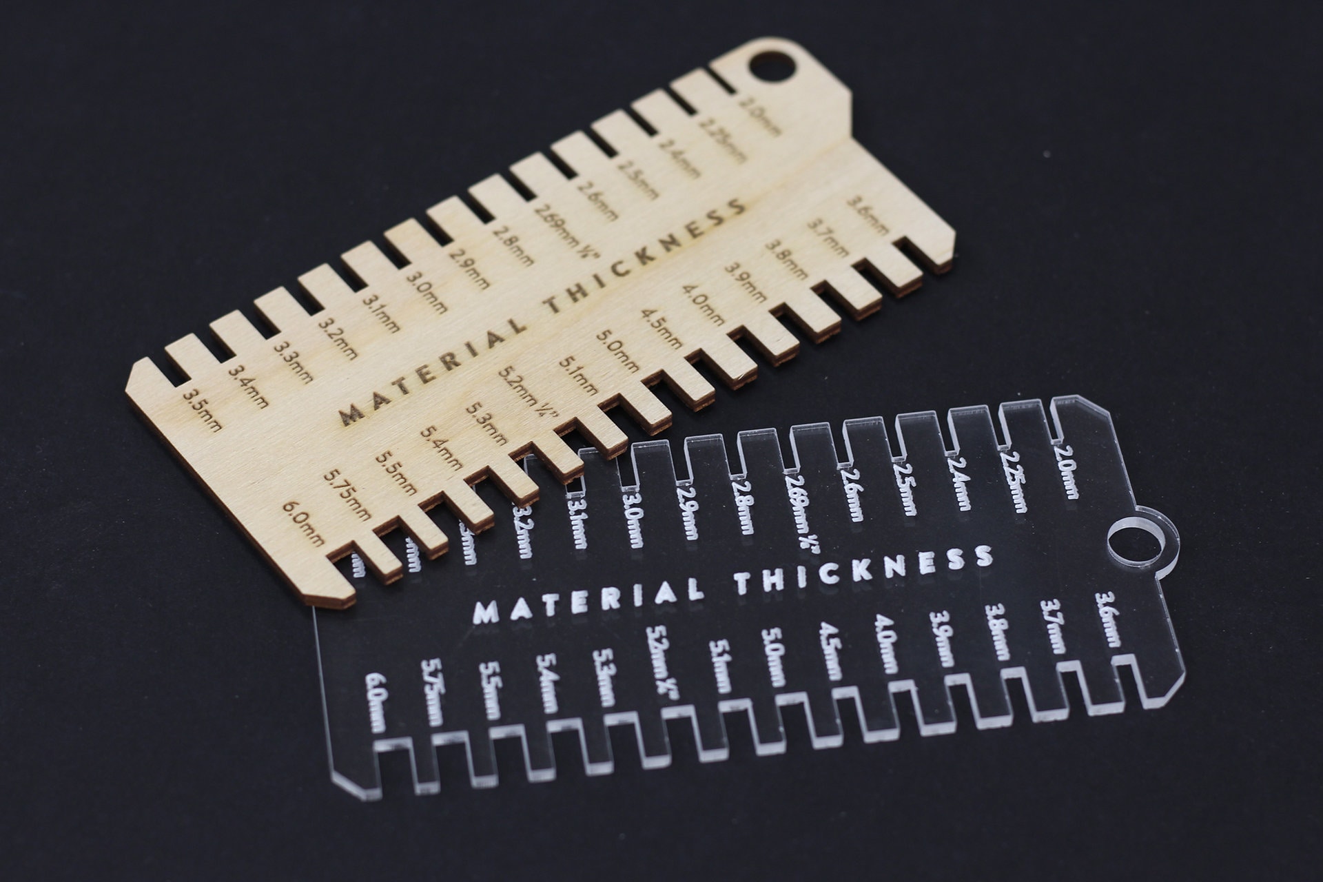 CO2 Laser Cutting Material Thickness Gauge - Etsy