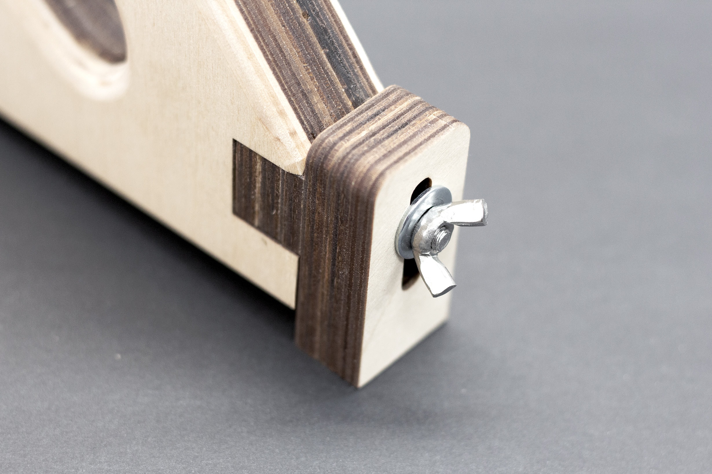 Laser-cut Push Stick With Adjustable Heel for Table Saws Files for 3mm ...