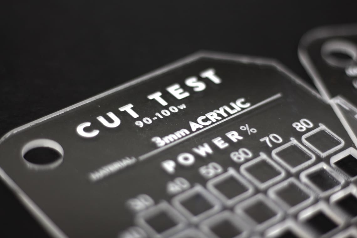 Laser Cutting & Engraving Test Cards Multiple Versions for - Etsy