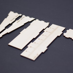 Laser Cutting & Engraving Ramp Test Digital Files, CO2 Lens Focal Depth ...