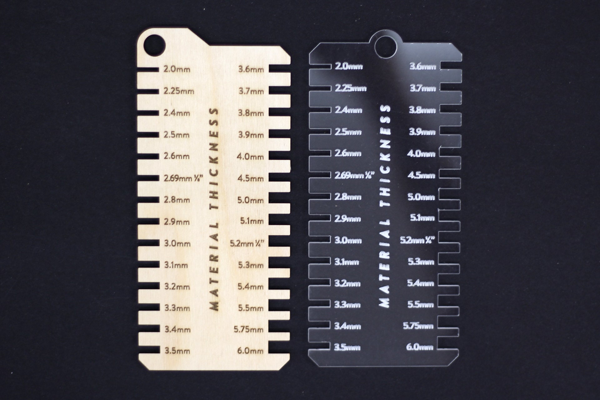 Ultimate Laser Calibration Pack Cutting Engraving Test - Etsy Canada