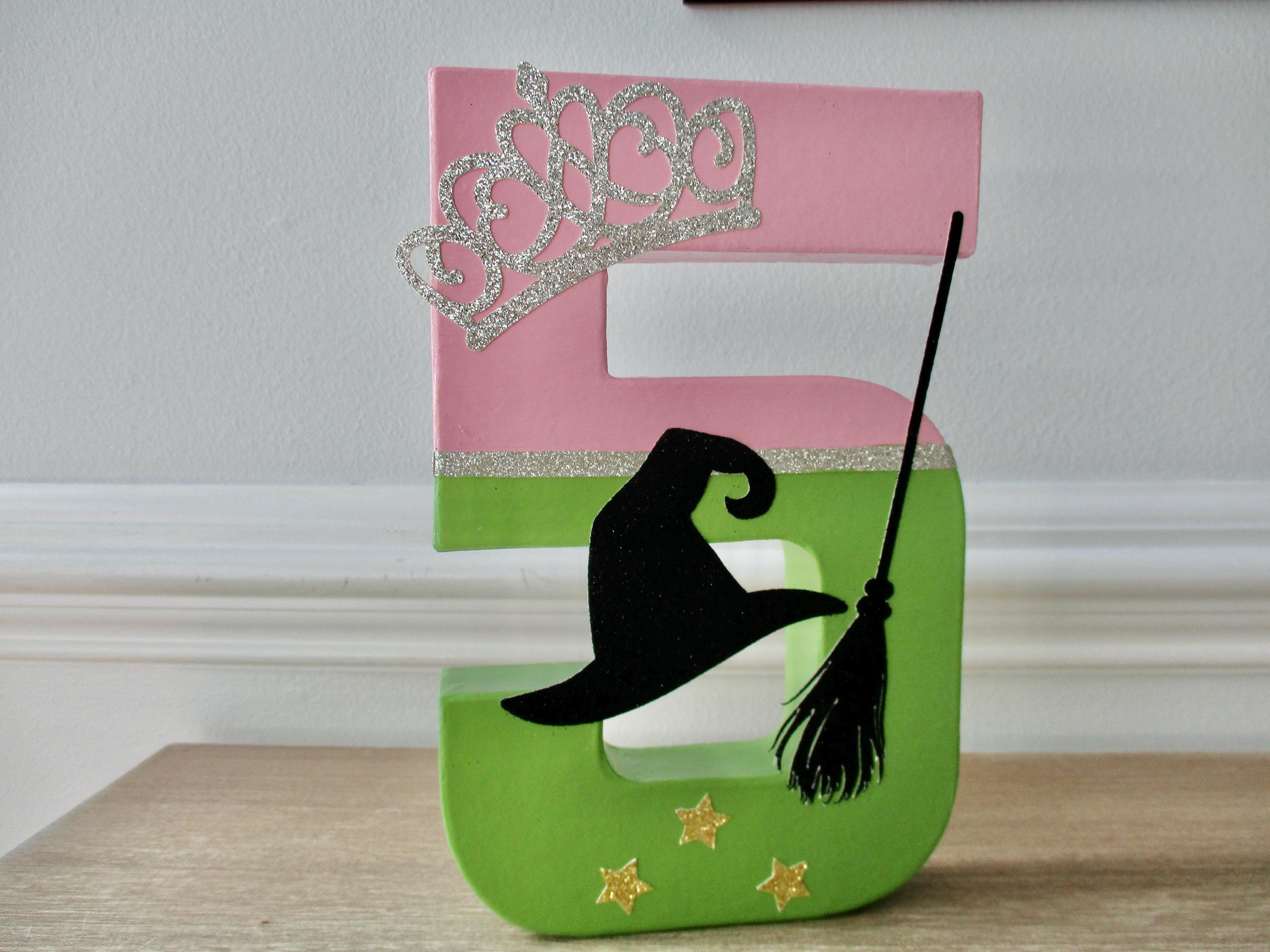8 In. "wicked" Birthday Photo Prop, Decor - Etsy