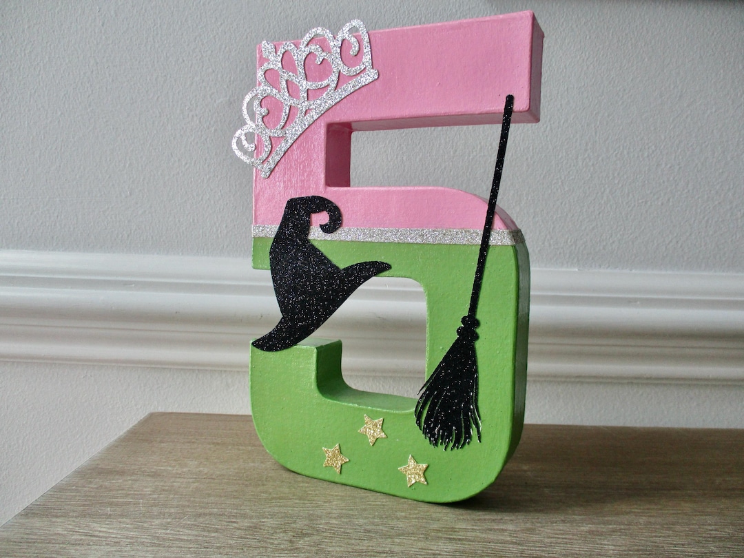 8 In. "wicked" Birthday Photo Prop, Decor - Etsy