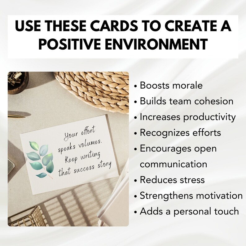 Printable Affirmation Cards, Encouragement Notes, Gratitude Notes, Work ...