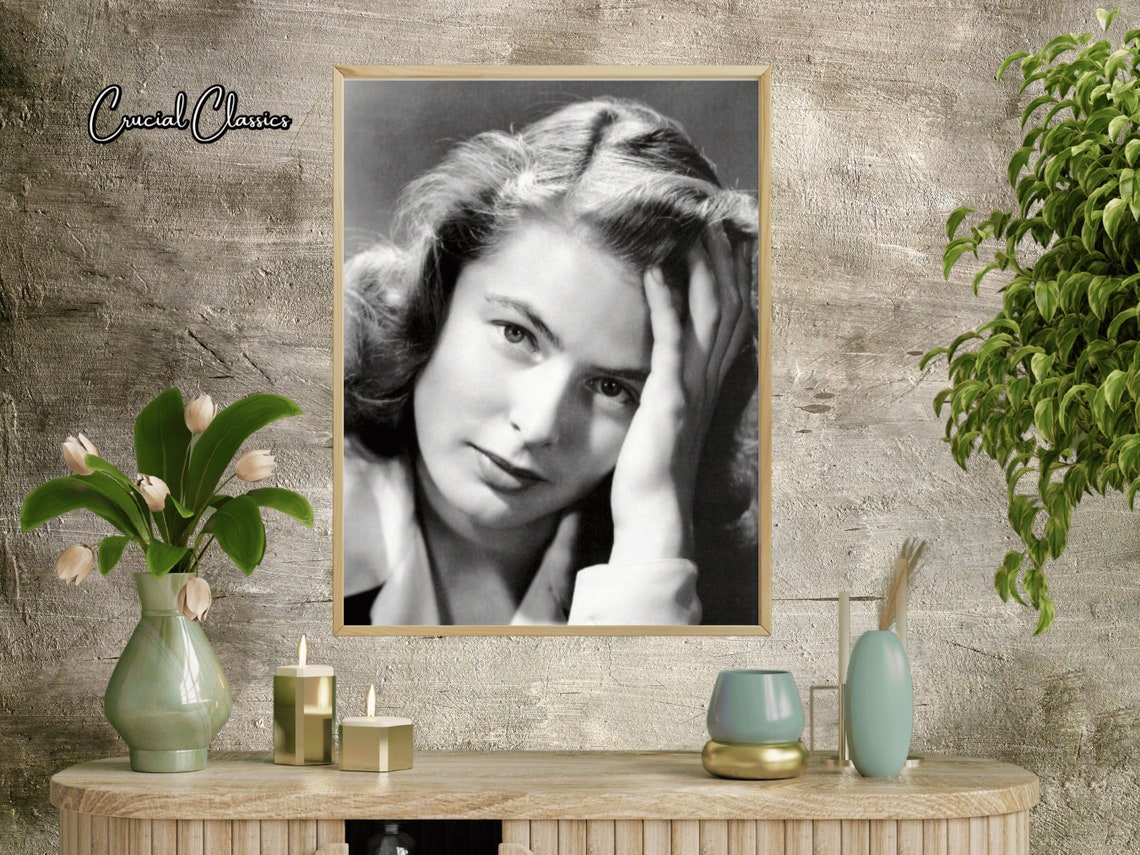 Ingrid Bergman Wall Art 25 Photos PDF & Pngs, Ingrid Bergman Poster ...