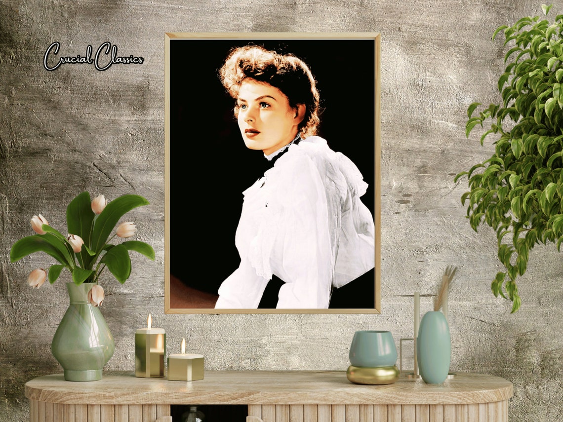 Ingrid Bergman Wall Art 25 Photos PDF & Pngs, Ingrid Bergman Poster ...