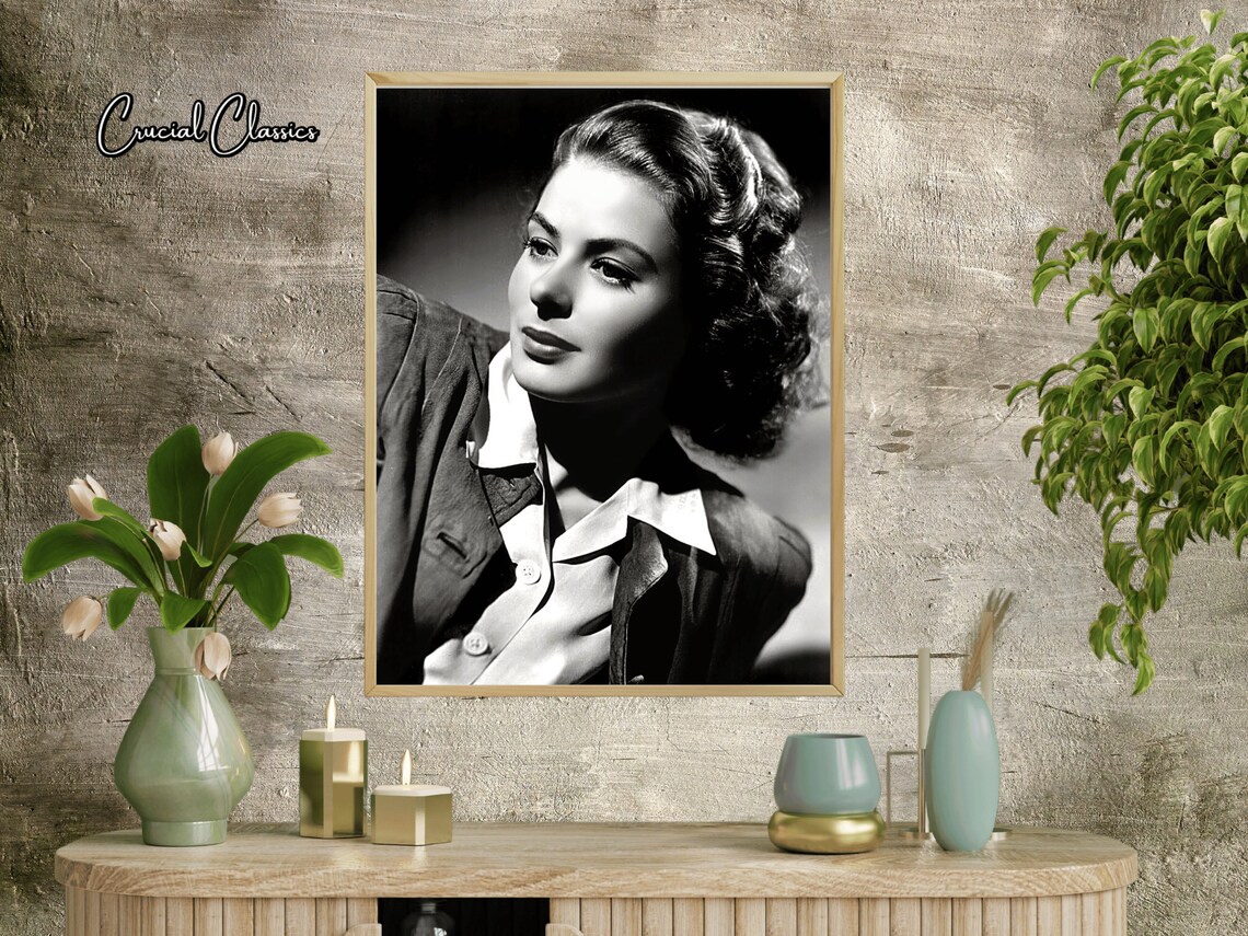 Ingrid Bergman Wall Art 25 Photos PDF & Pngs, Ingrid Bergman Poster ...