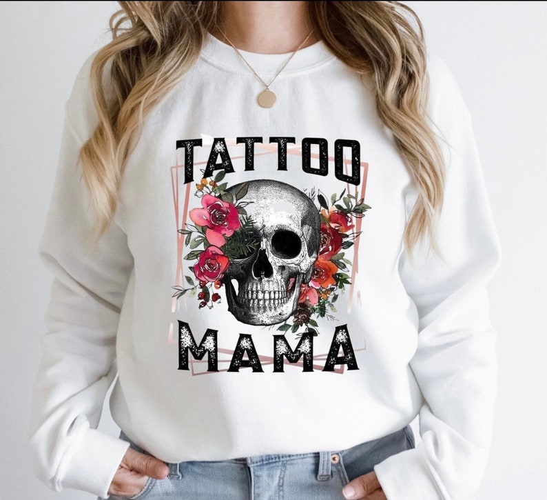 Mama Sublimation Screen Print Tatready to Press Tattoo Mama - Etsy