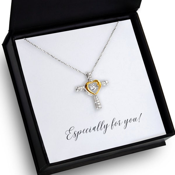 Dancing Cross Necklace - Etsy