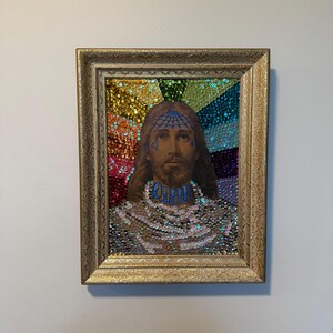 Queer Jesus V19 LGBTQIA Art / Queer Art / Rainbow Art / Maximalist Art ...