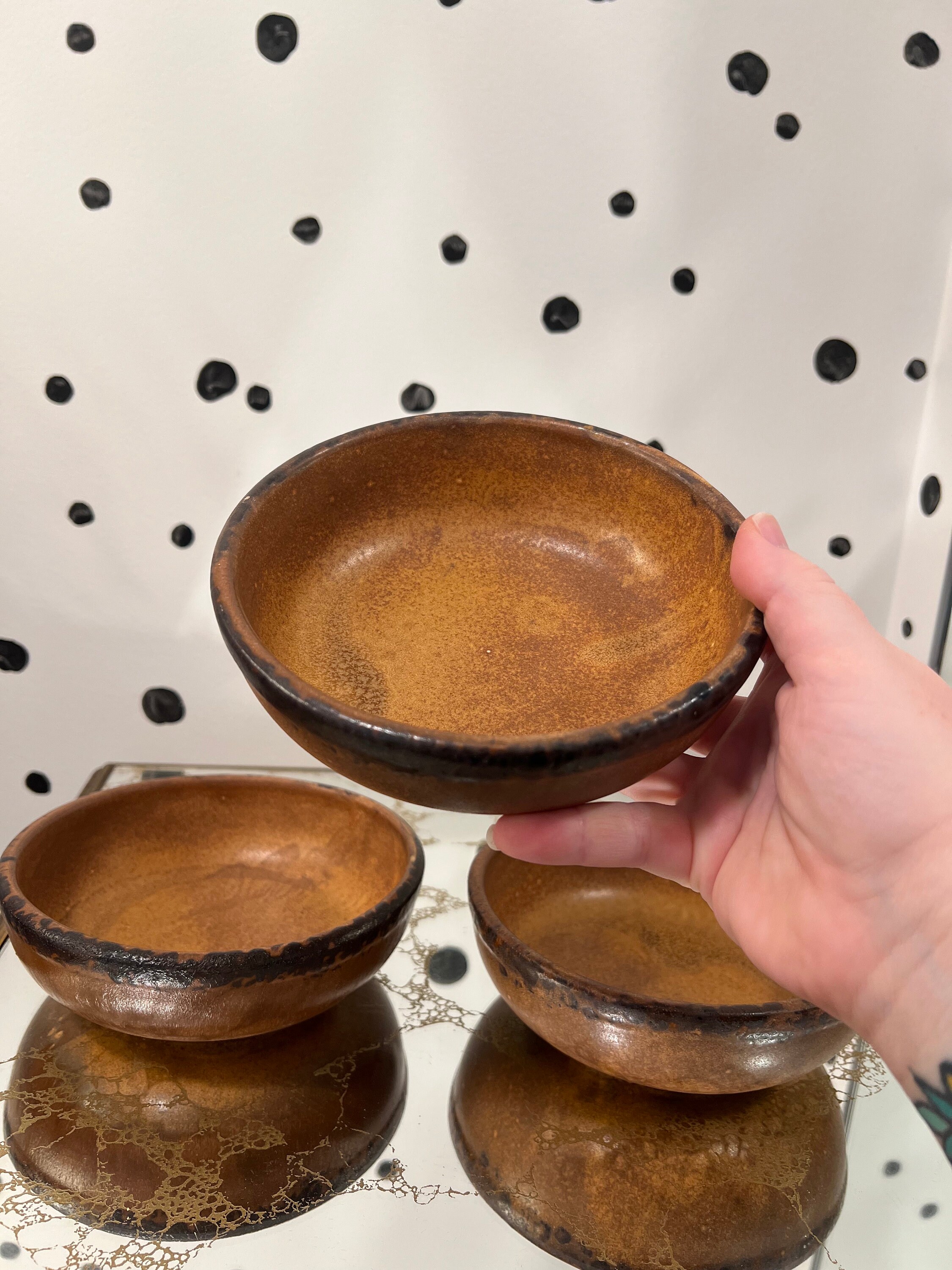 1970s Mccoy Pottery Canyon Mesa Dish Ware Set Mccoy Dinnerware Dinner ...