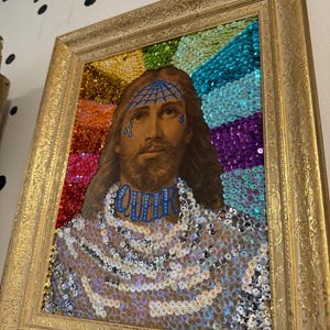 Queer Jesus V19 LGBTQIA Art / Queer Art / Rainbow Art / Maximalist Art ...