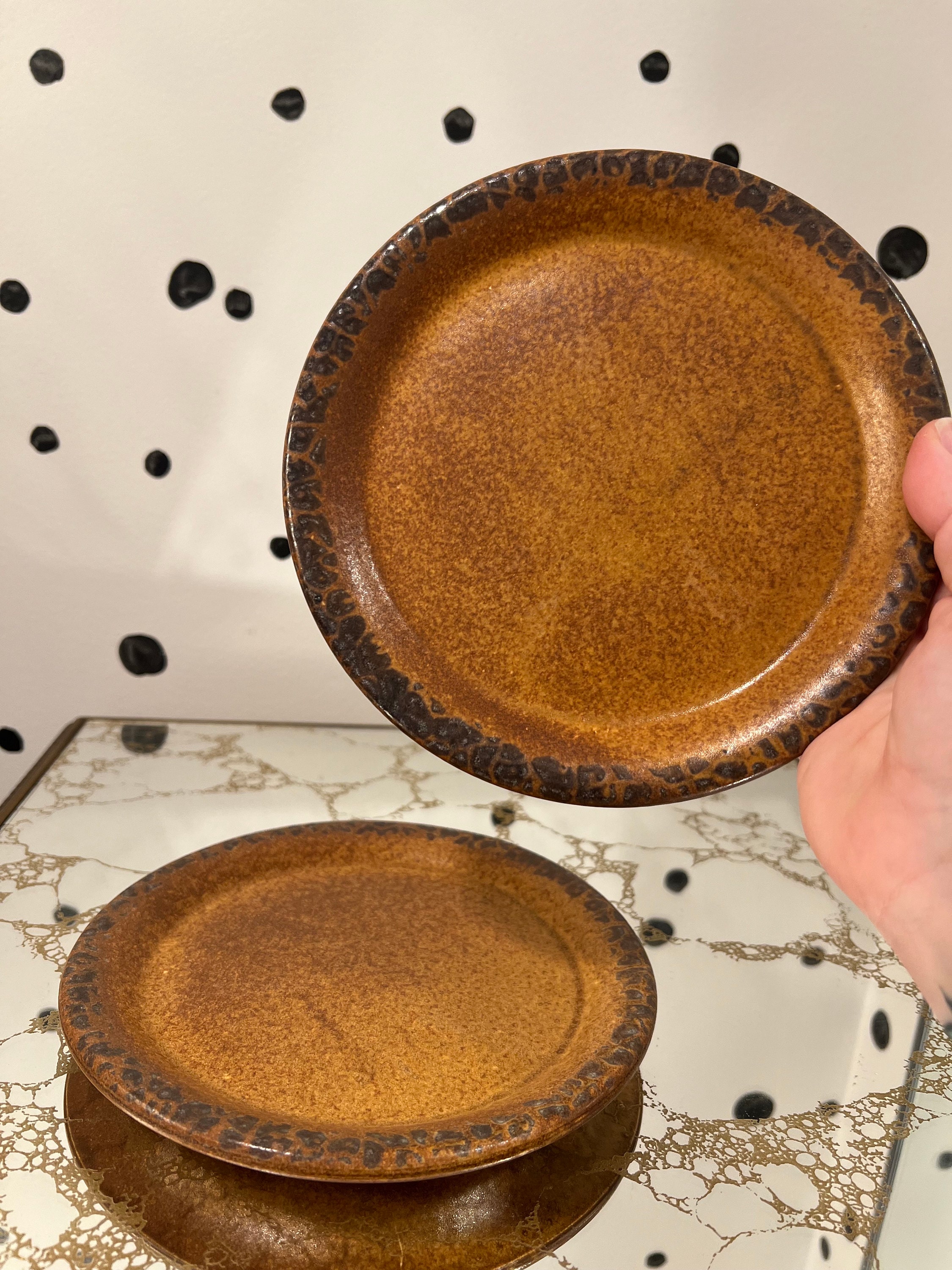 1970s Mccoy Pottery Canyon Mesa Dish Ware Set Mccoy Dinnerware Dinner ...