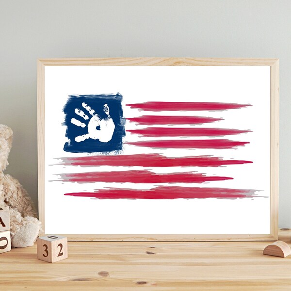 Presidents Day Handprint - Etsy