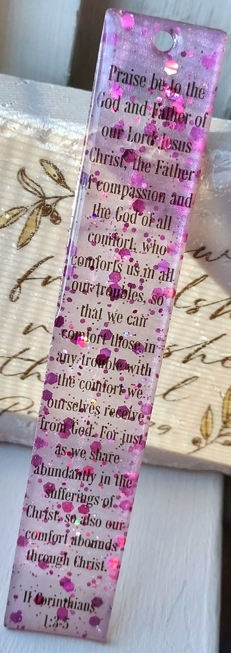 Christian Bible Verse Bookmarks - Etsy