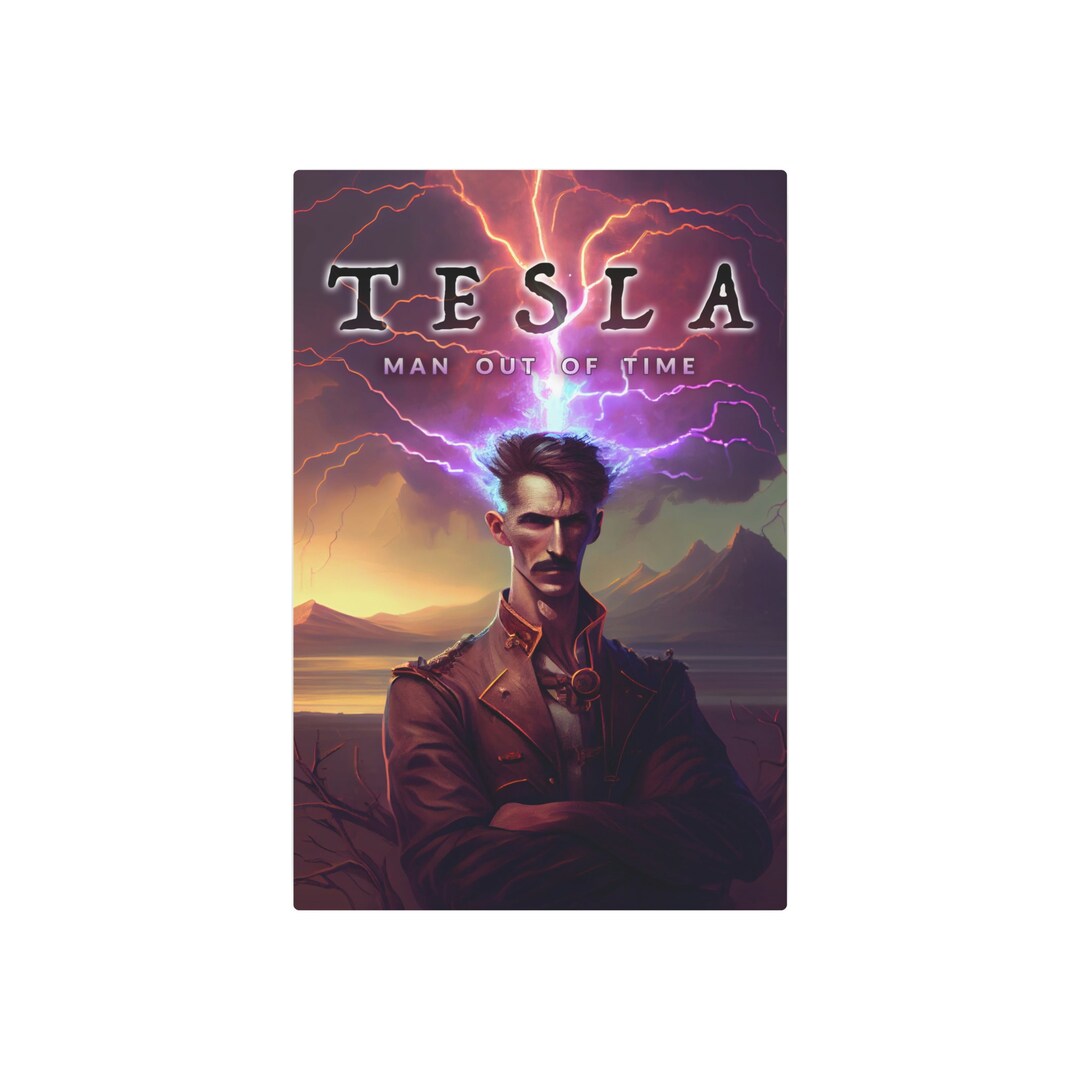Nikola Tesla Steampunk Metal Art Sign - Etsy