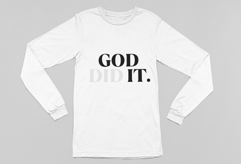 God Did It - Etsy