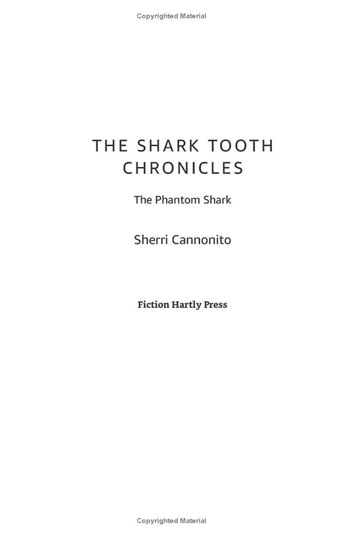 The Phantom Shark - Book 4 - the Shark Tooth Chronicles - Etsy