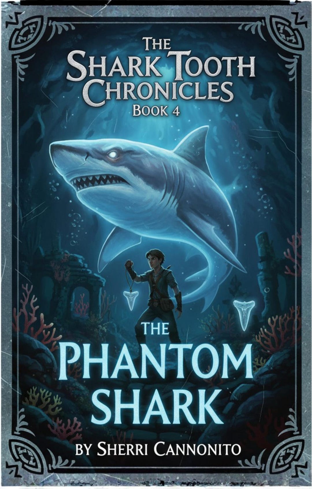 The Phantom Shark - Book 4 - the Shark Tooth Chronicles - Etsy