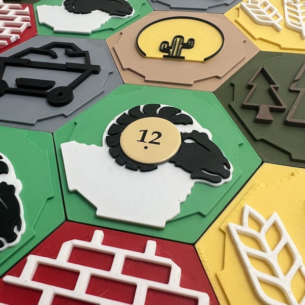 Catan 3d - Etsy