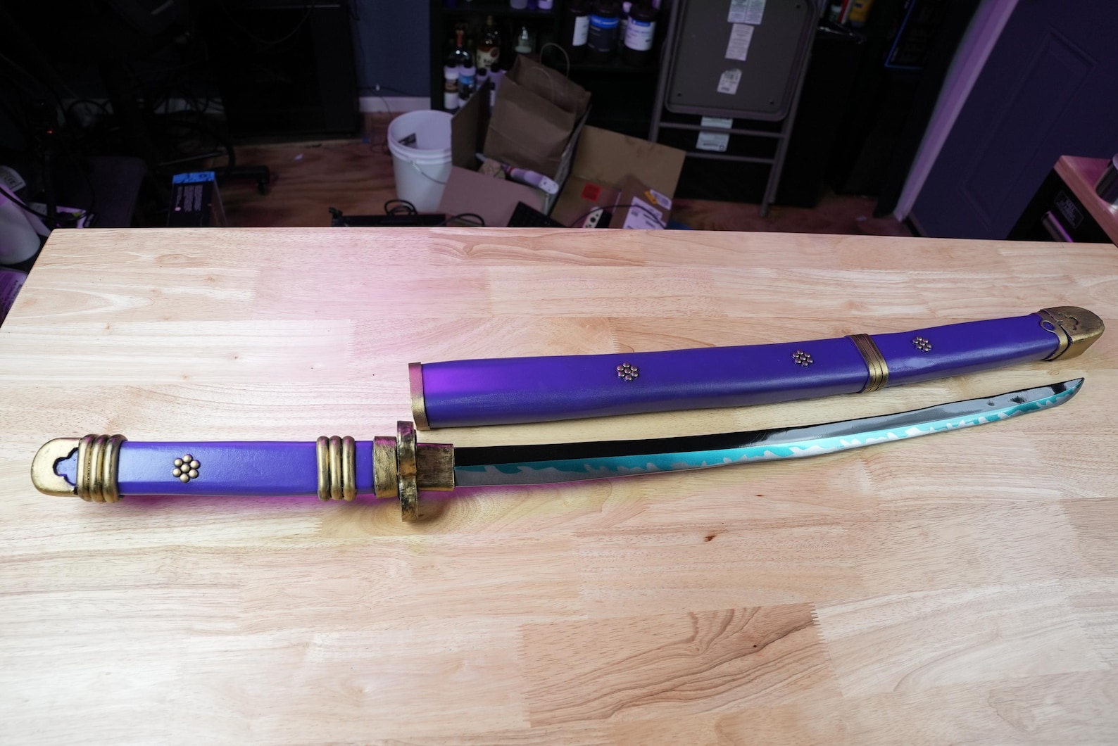 Enma Sword and Sheath Download Template - Etsy