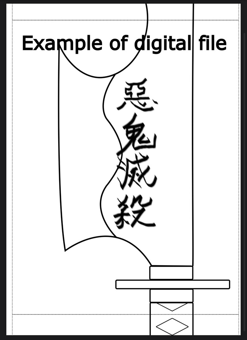 Tengen Blades Download Template - Etsy