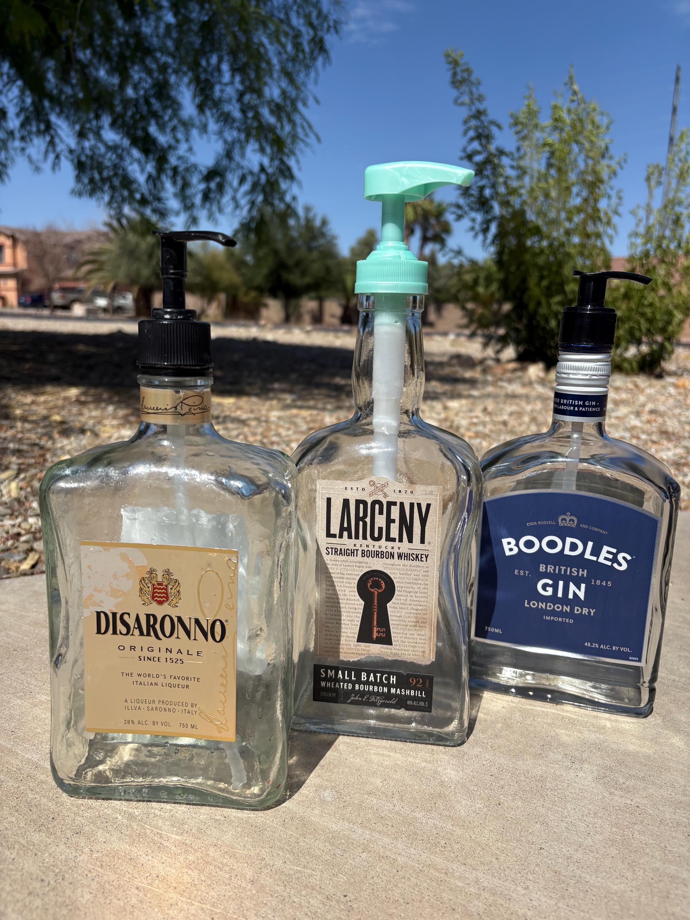 Alcohol Bottle Soap Dispensers - Etsy