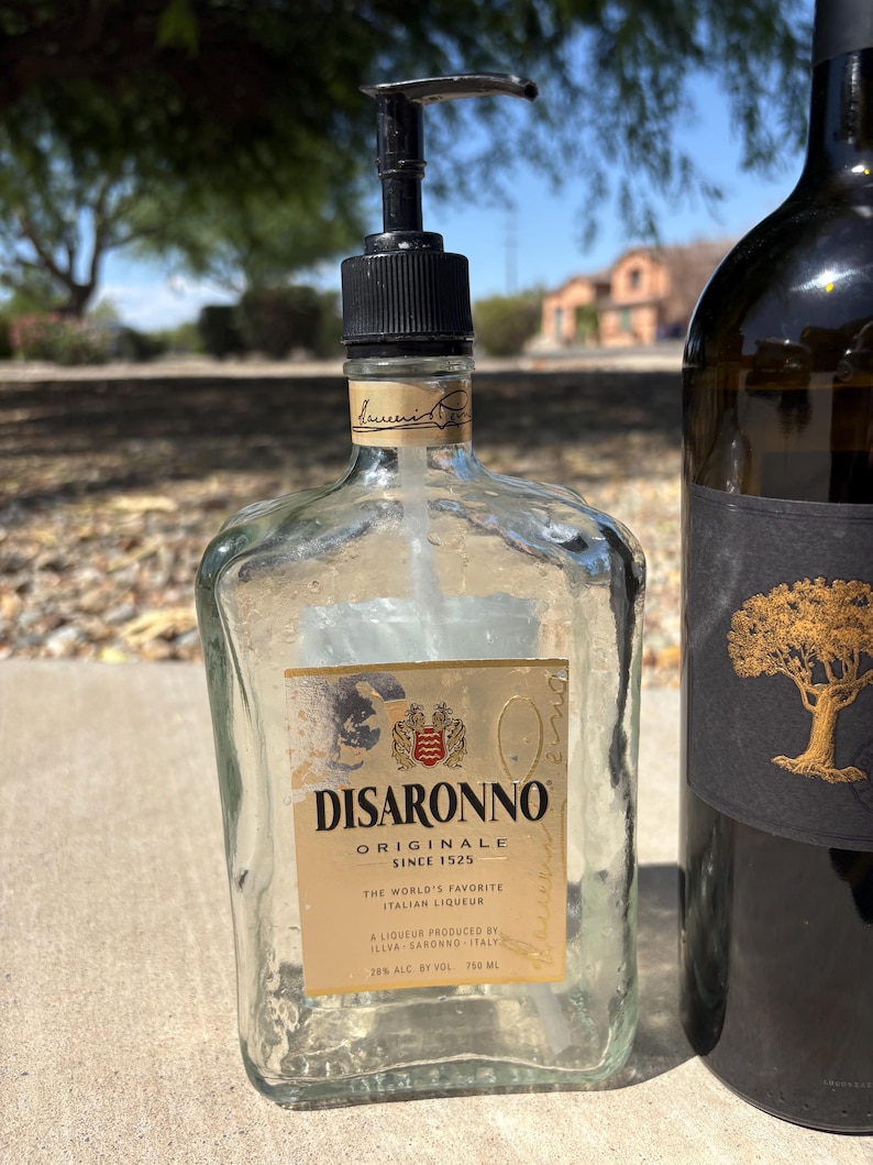 Alcohol Bottle Soap Dispensers - Etsy