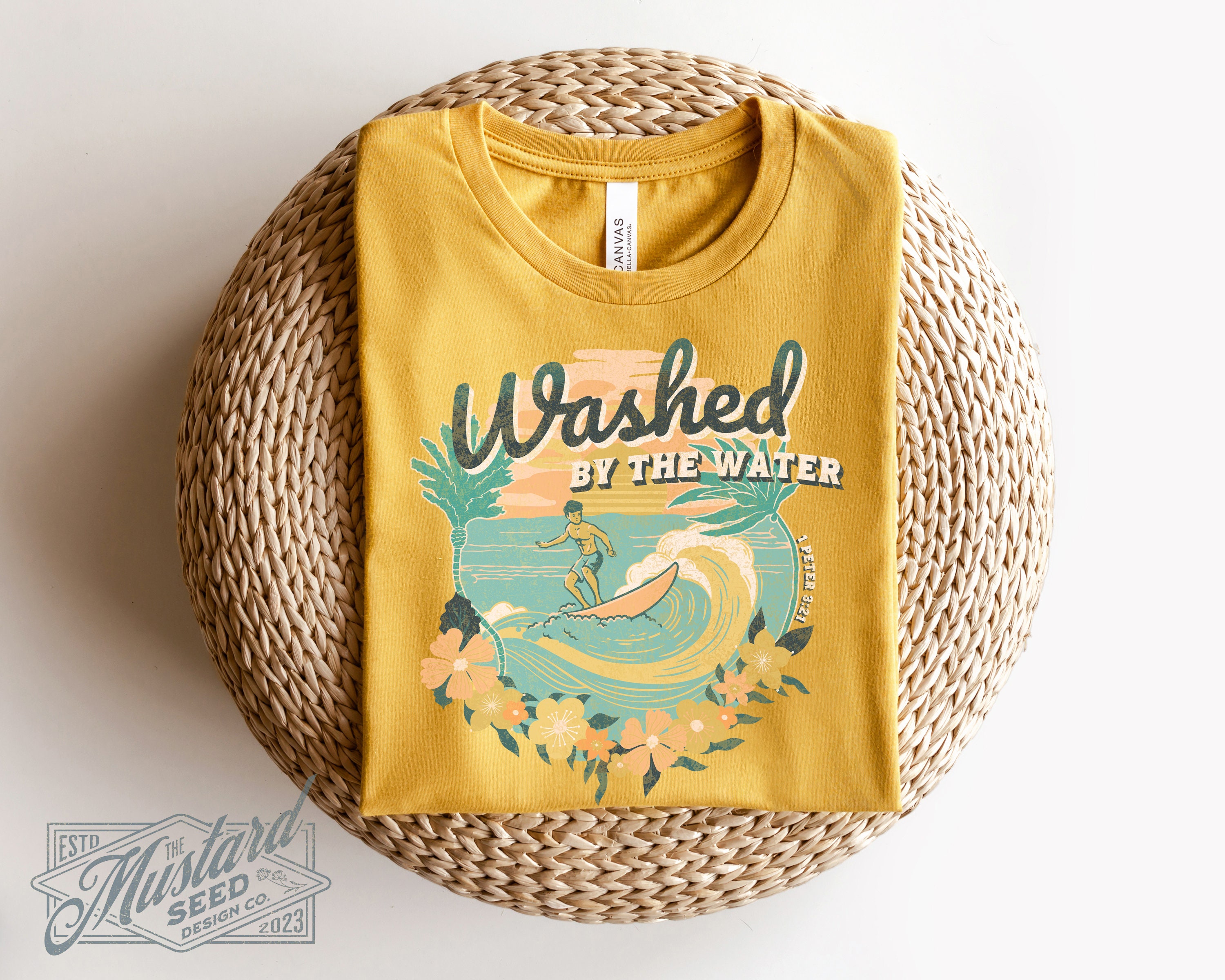 Washed by the Water Sublimation File PNG Tshirt Design Digital Download Vintage Sublimation ...