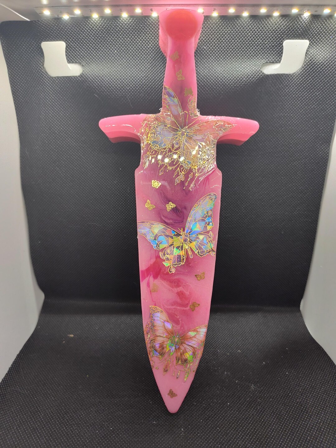 Pink Butterfly Dagger Dice Holder - Etsy