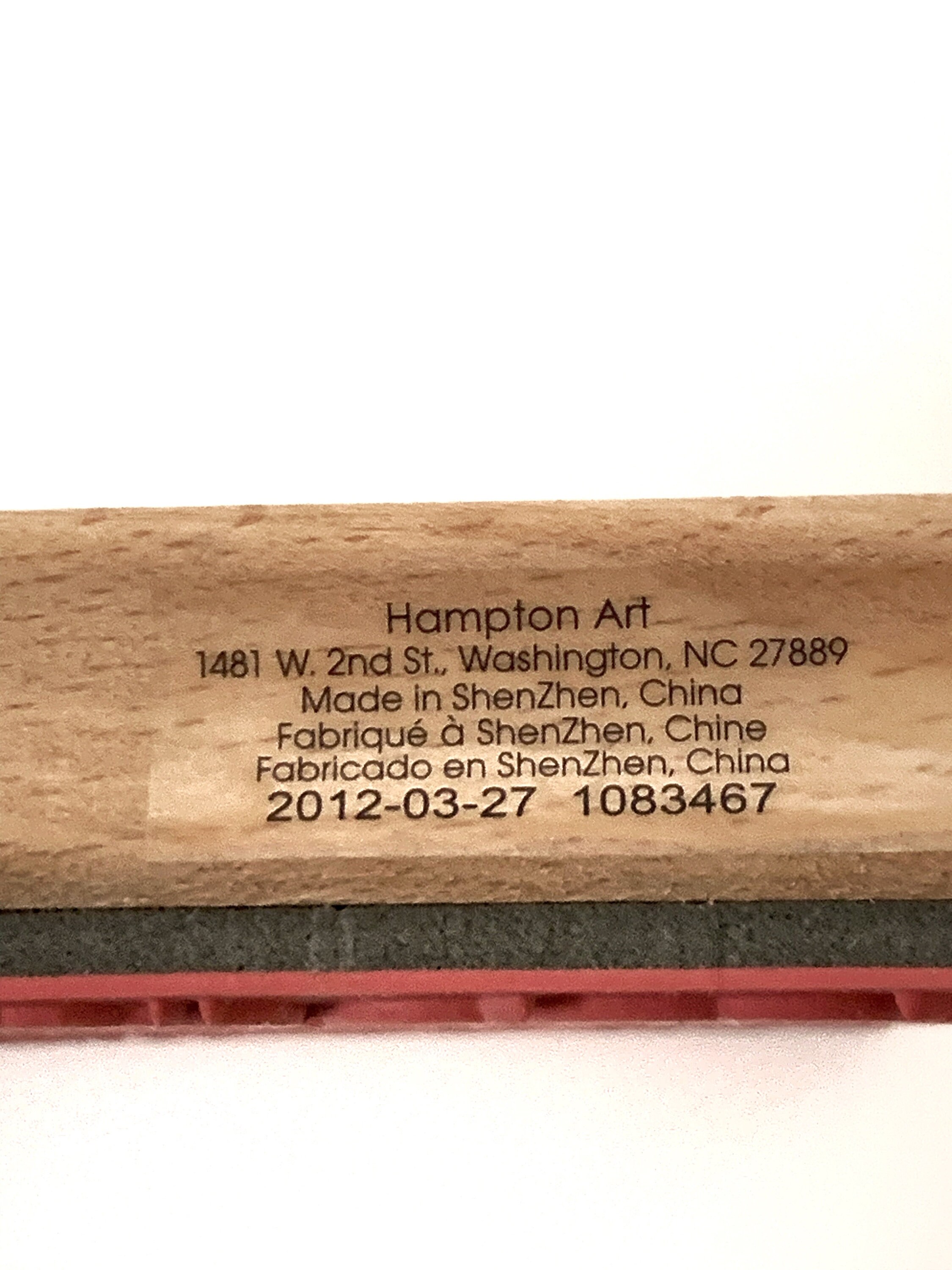 Ditto Flowers Wooden Stamp | Hampton Art | Kaleidoscope Design | Arts ...