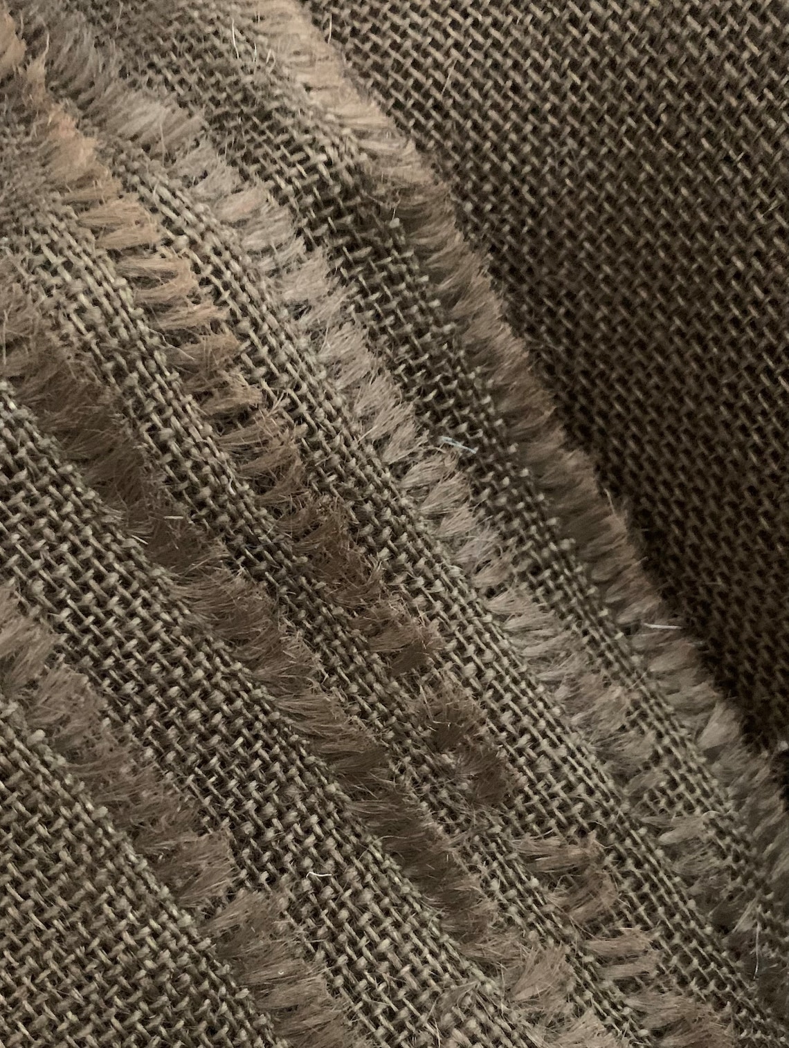 Dark Brown Burlap Fabric Burlap Jute Sewing Crafts - Etsy