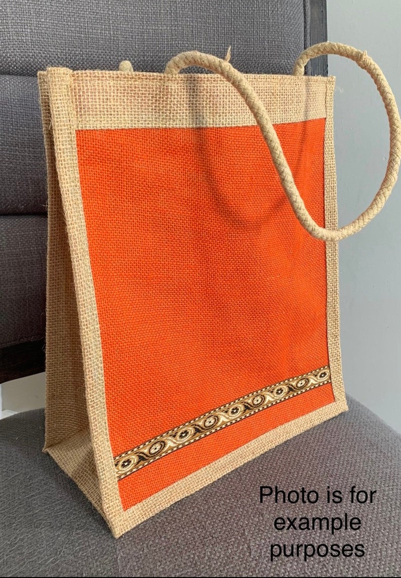 Orange Burlap Fabric | Burlap | Jute | Sewing | Crafts | Sold by the ...