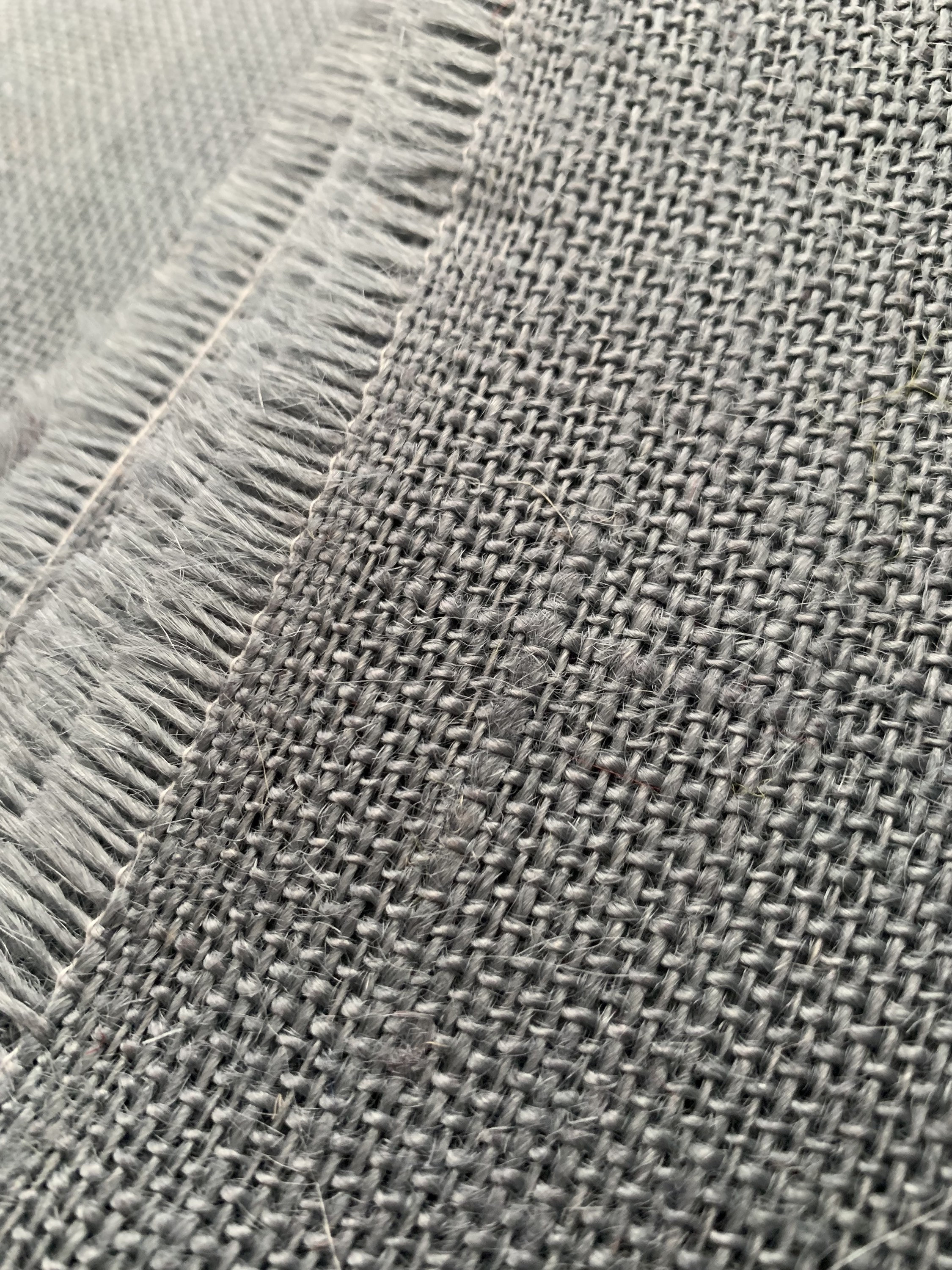 Gray Burlap Fabric | Burlap | Jute | Sewing | Crafts | Sold by the Foot ...