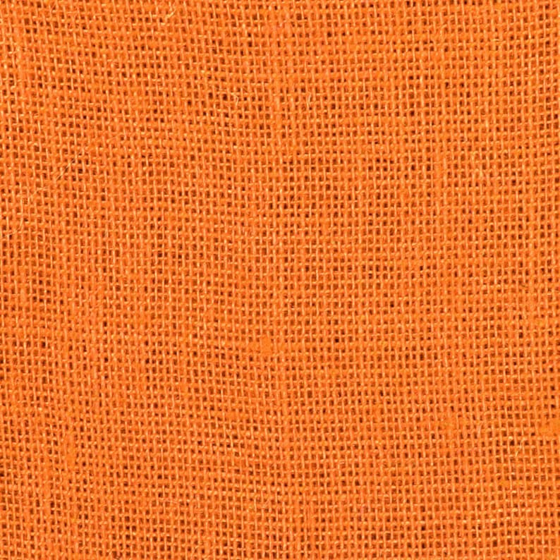 Orange Burlap Fabric | Burlap | Jute | Sewing | Crafts | Sold by the ...
