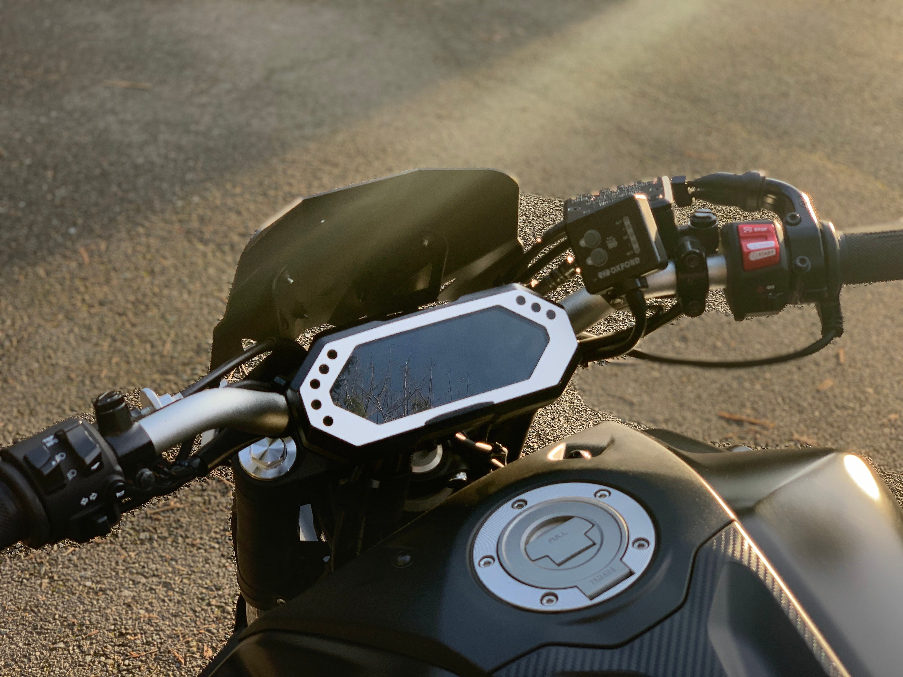 Yamaha MT-07 Gauge Cluster Vinyl Overlay Fits: 2021-2022 - Etsy