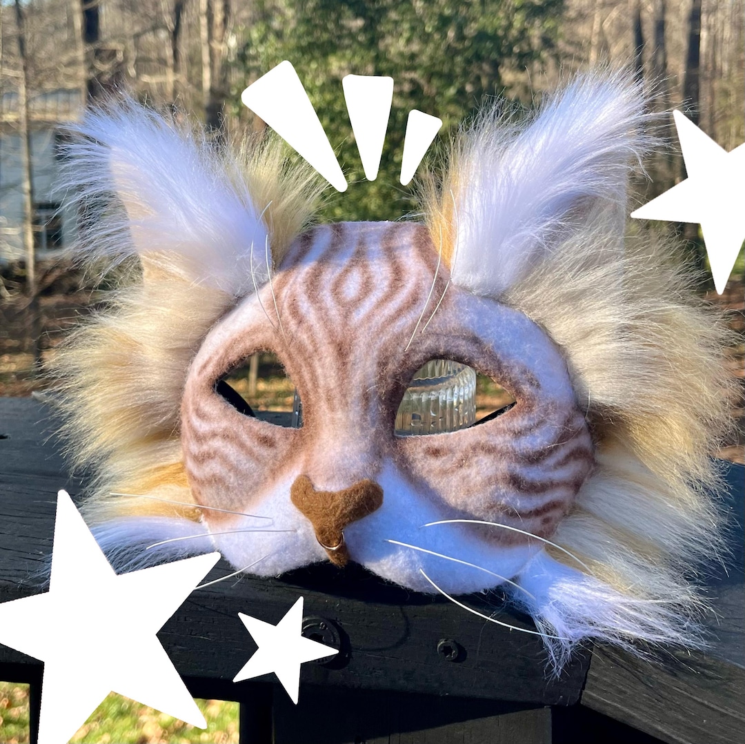 Orange Cat Therian Mask - Etsy