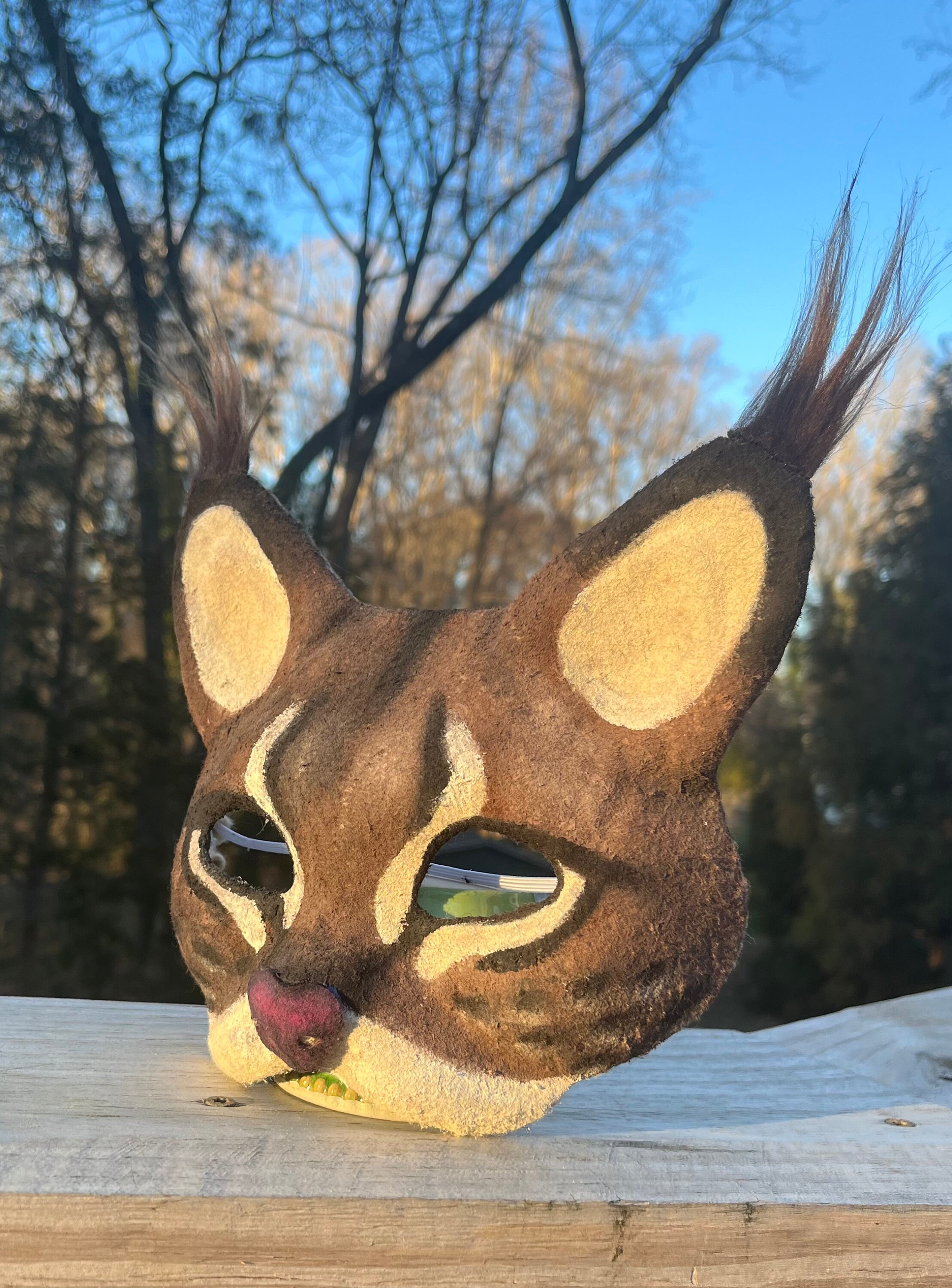 Caracal/lynx Therian Mask - Etsy