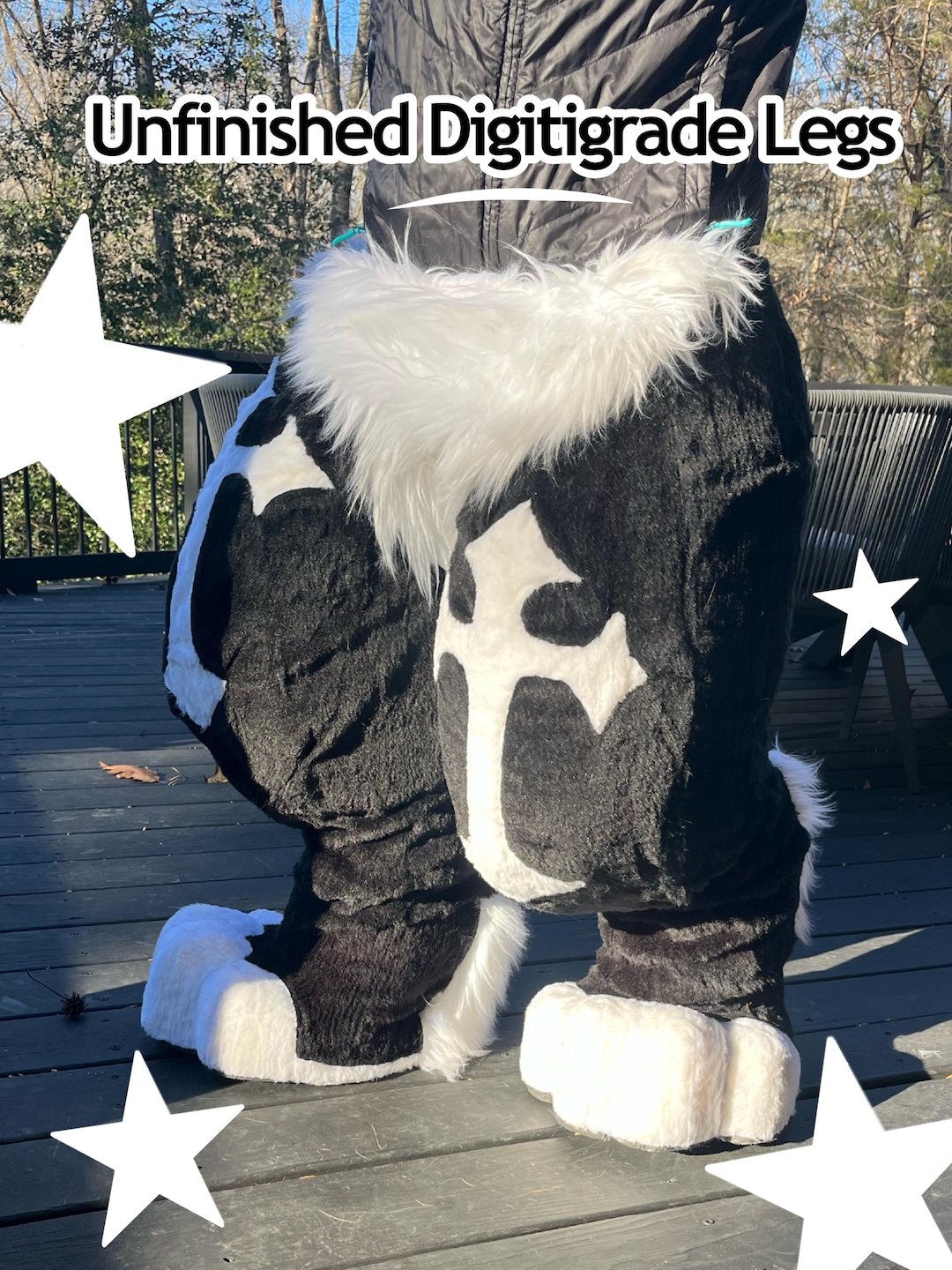 Unfinished Digitigrade Fursuit Legs READ DESCRIPTION - Etsy