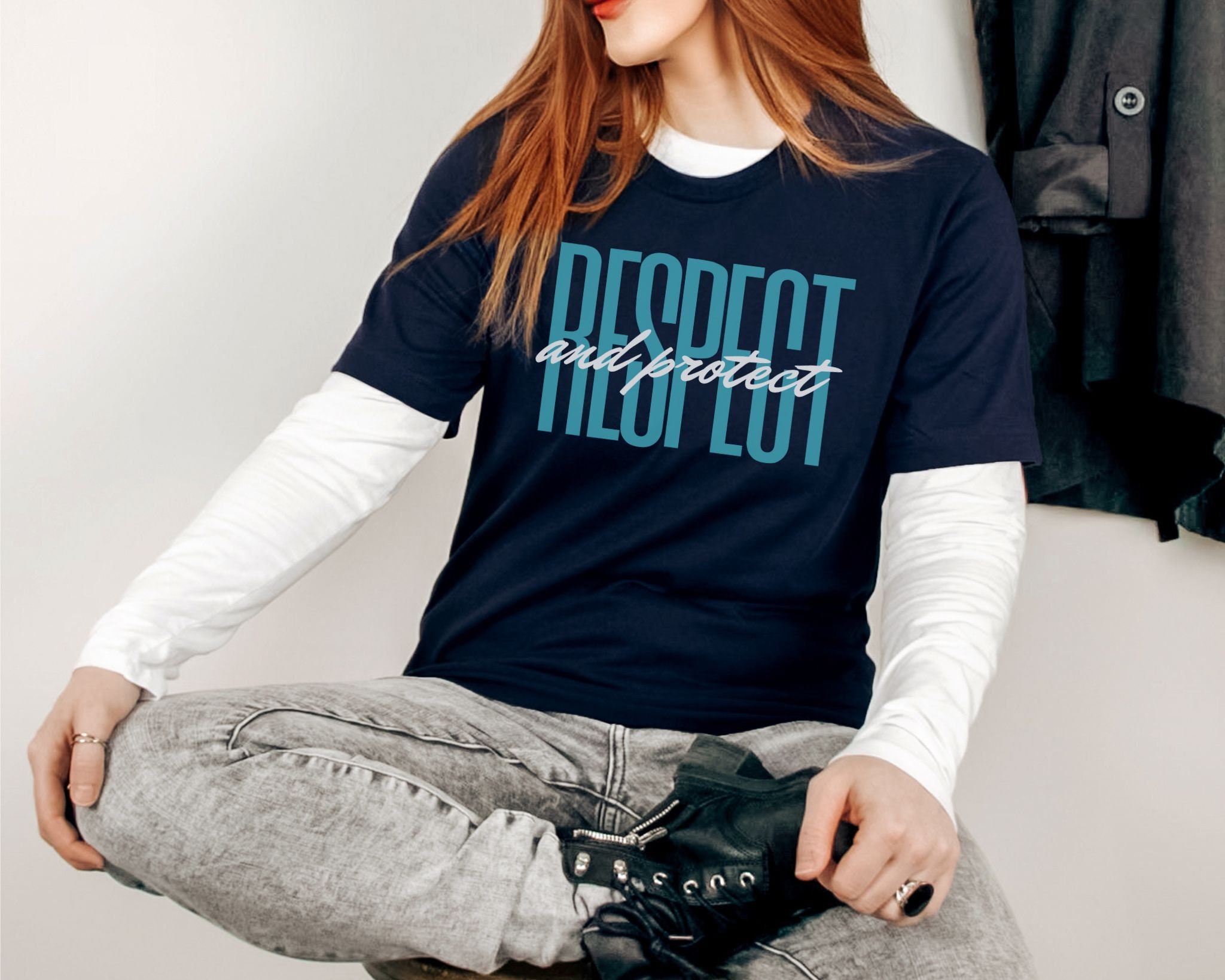 Respect and Protect Shirt Respect Shirt Esteem Shirt - Etsy