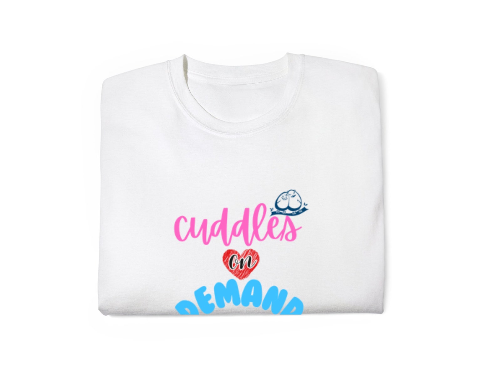 Custom 'cuddles on Demand' Baby Grow - Personalized Name Bodysuit, a ...