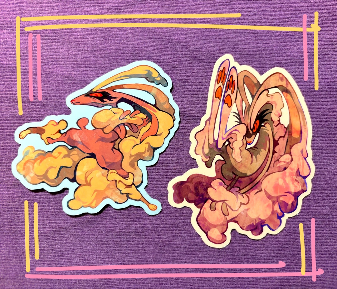 Lopunny Stickers Pokemon Etsy