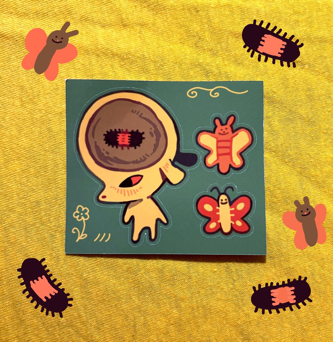 Bug Brain Sticker Sheet - Etsy