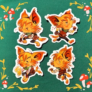 Chihauhau Chilchuck Stickers | Dungeon Meshi - Etsy