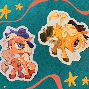 Applejack Stickers | My Little Pony - Etsy