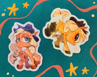 MLP My Little Pony Applejack Apple Jack Sticker - Etsy