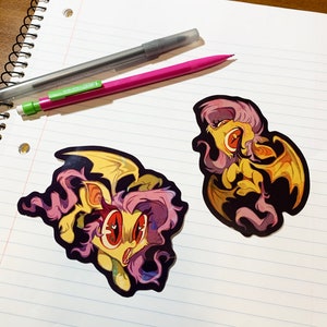 Flutterbat Stickers | My Little Pony - Etsy