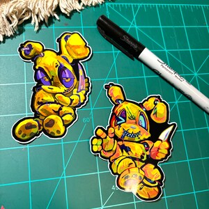 Springtrap Stickers | FNAF - Etsy